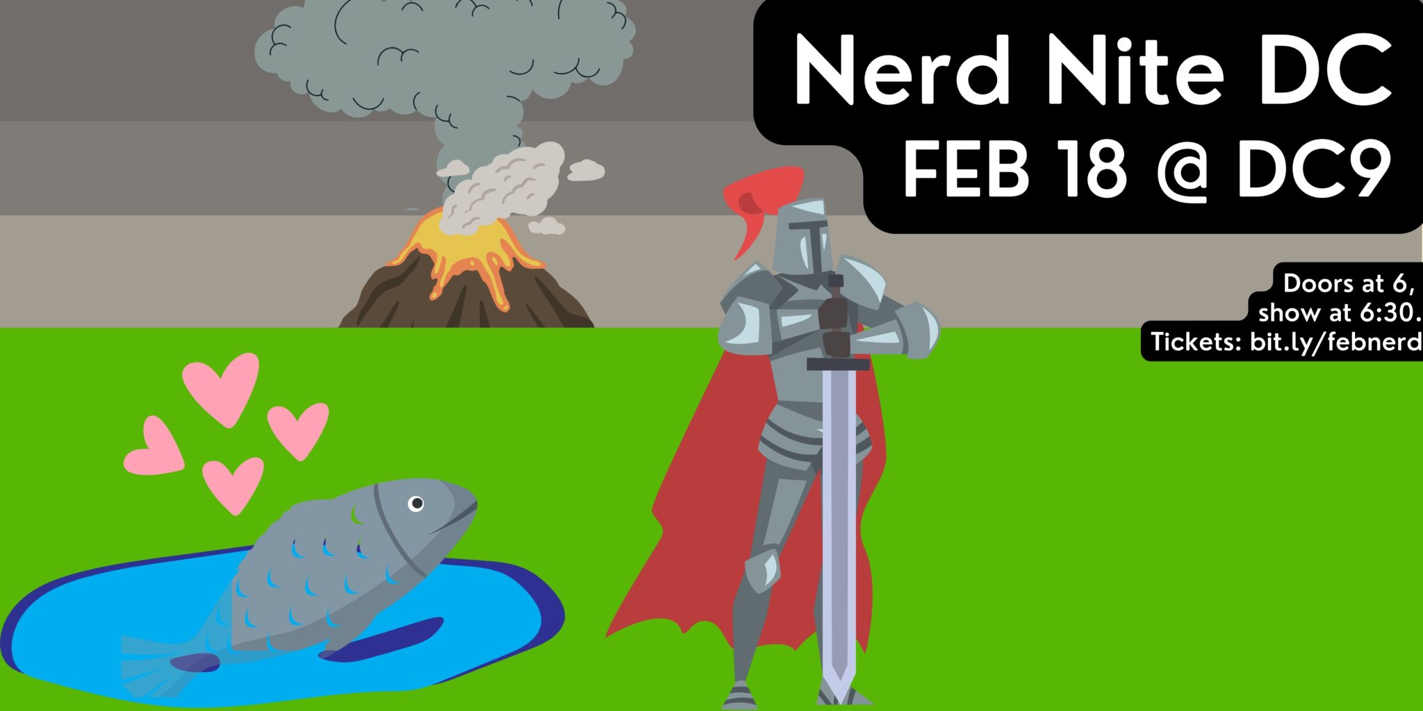 Nerd Nite DC on 2/18/23: The love lives of fish, live action role play ...